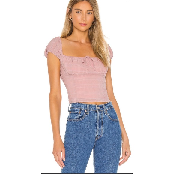 Privacy Please | Tops | Privacy Please Maggie Top In Light Pink | Poshmark